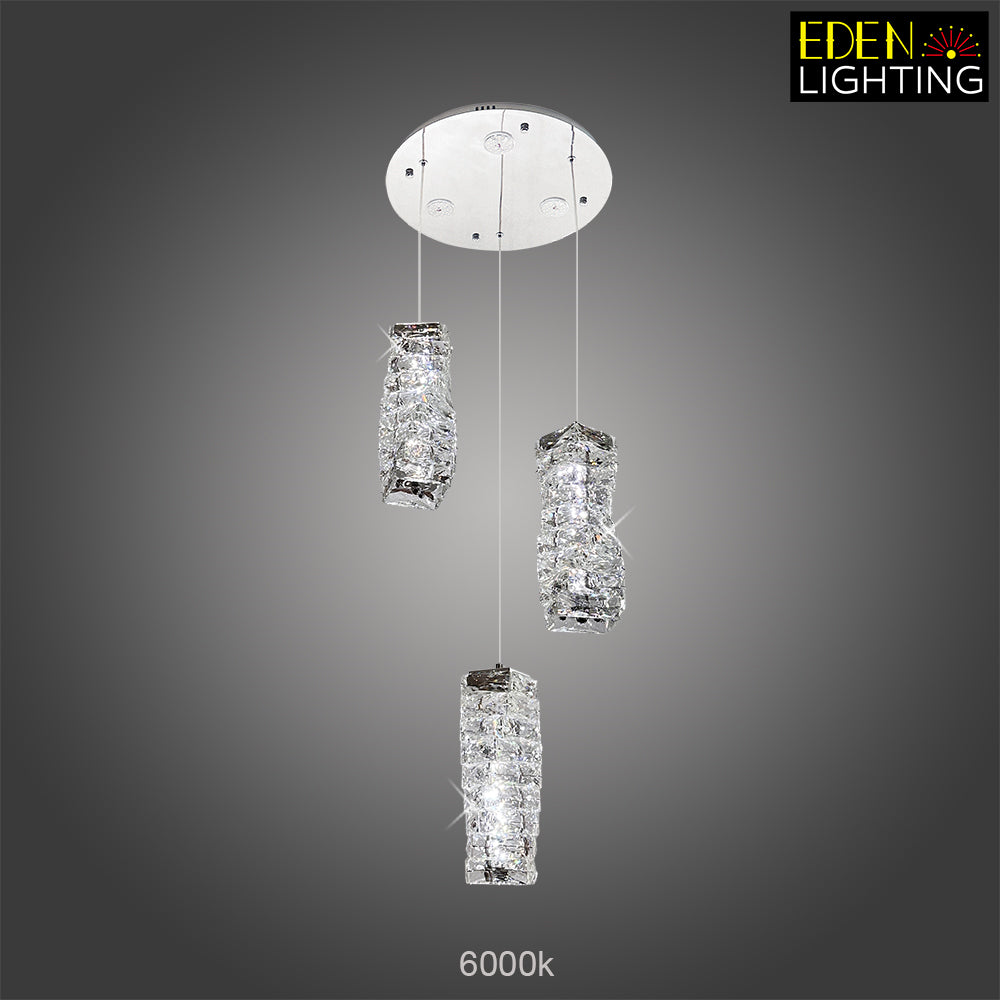 7812-3 round Natalie Pendant Light – Eden Lighting