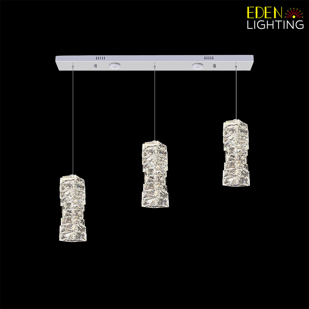 Pendant Light Color Change Chrome Modern 7812-1M – Eden Lighting