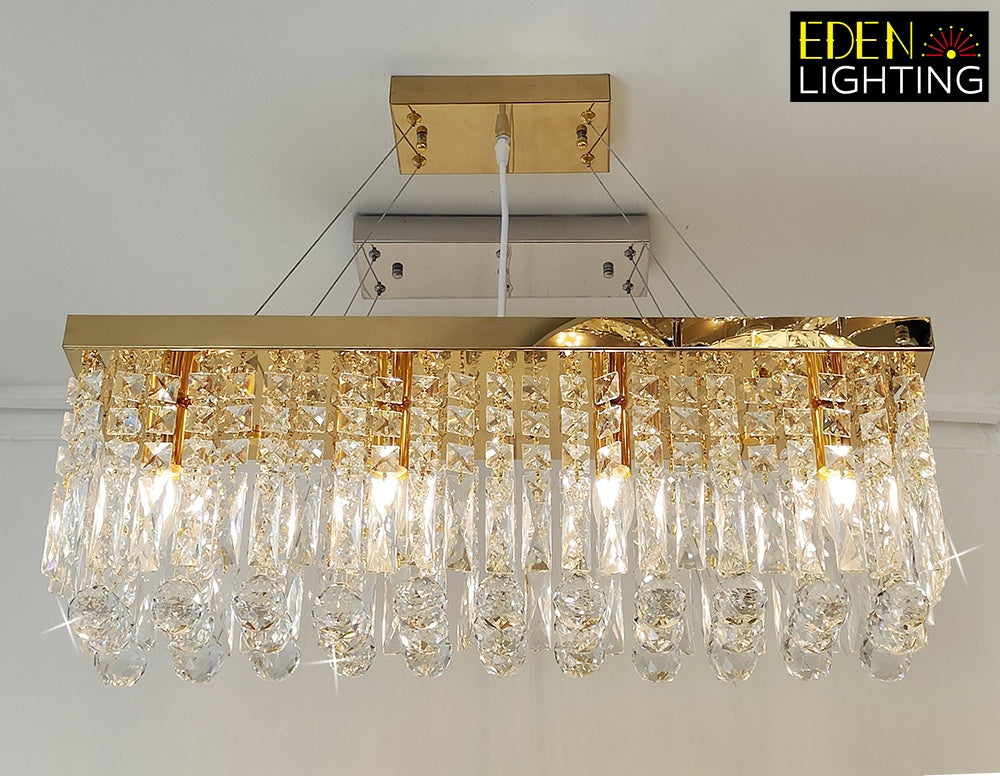 3400-700 GD Magnum crystal chandelier – Eden Lighting