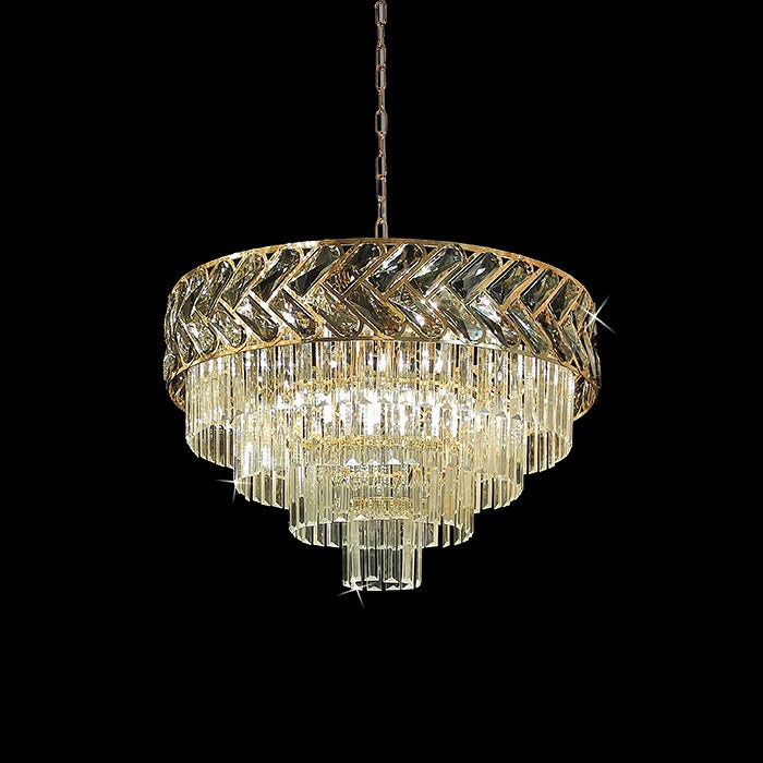 Chandelier Modern Gold 9254 – Eden Lighting