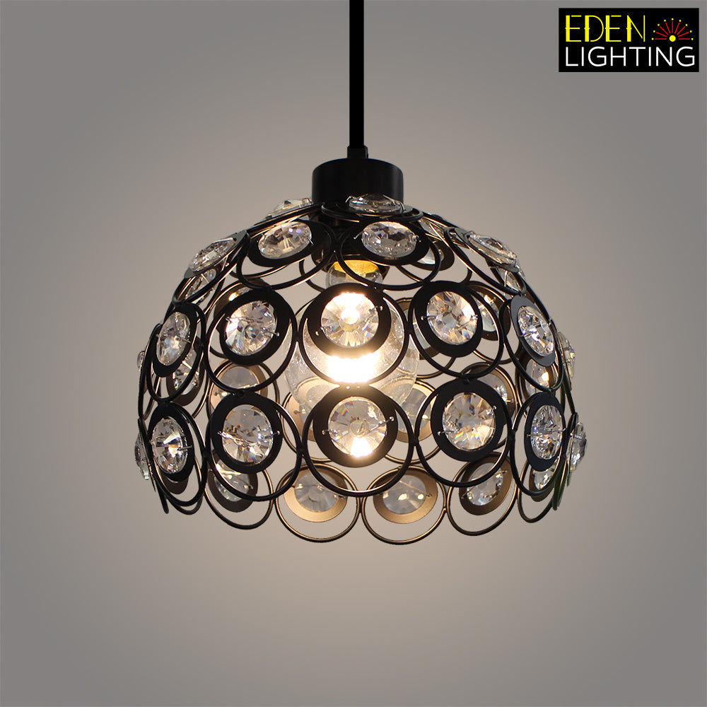 Pendant Light Shade Black X6-250mm – Eden Lighting
