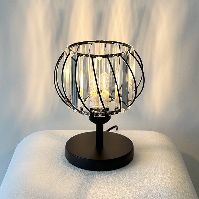 Table Lamp Black stand with X8 – Eden Lighting