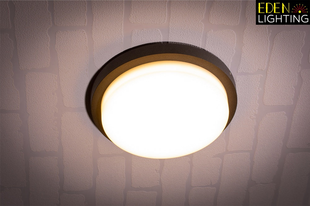 Outdoor light Black Round W122 – Eden Lighting