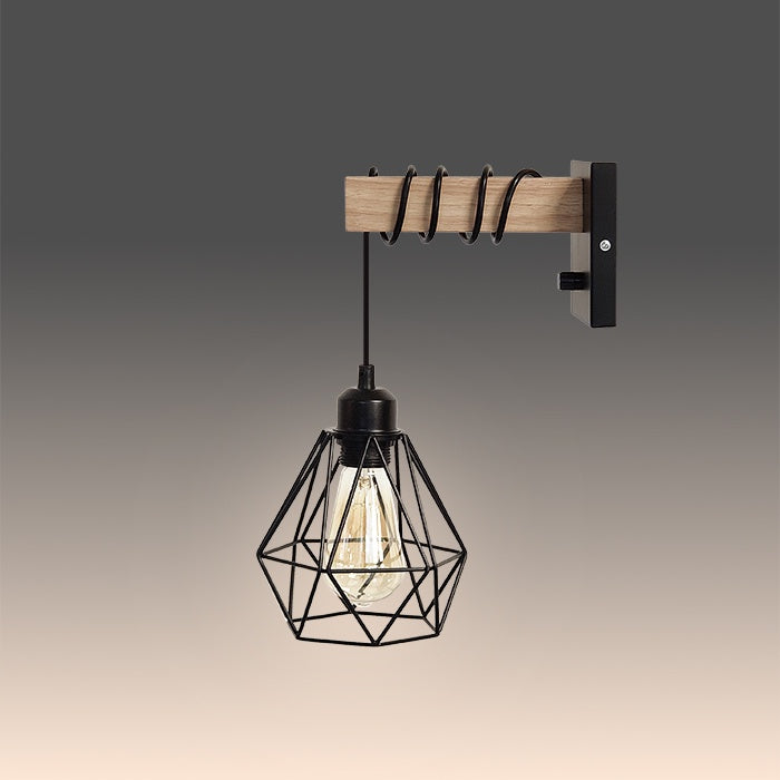 Wall light Natural wooden W903 – Eden Lighting