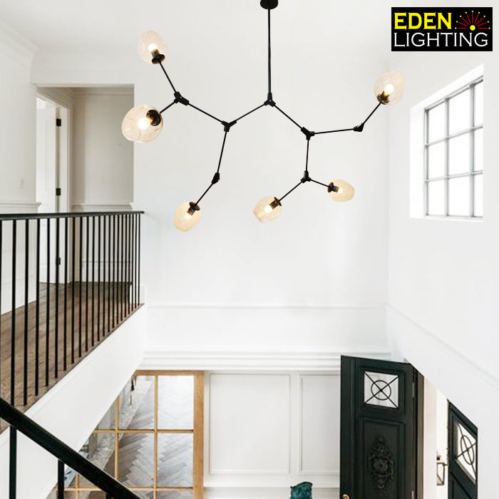 Pendant light Glass Black 8788 – Eden Lighting