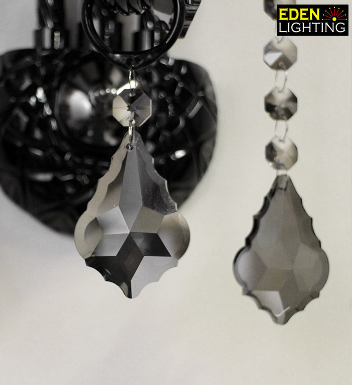 9196-1W black wall light Marquis – Eden Lighting