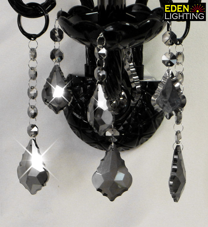 9196-1W black wall light Marquis – Eden Lighting