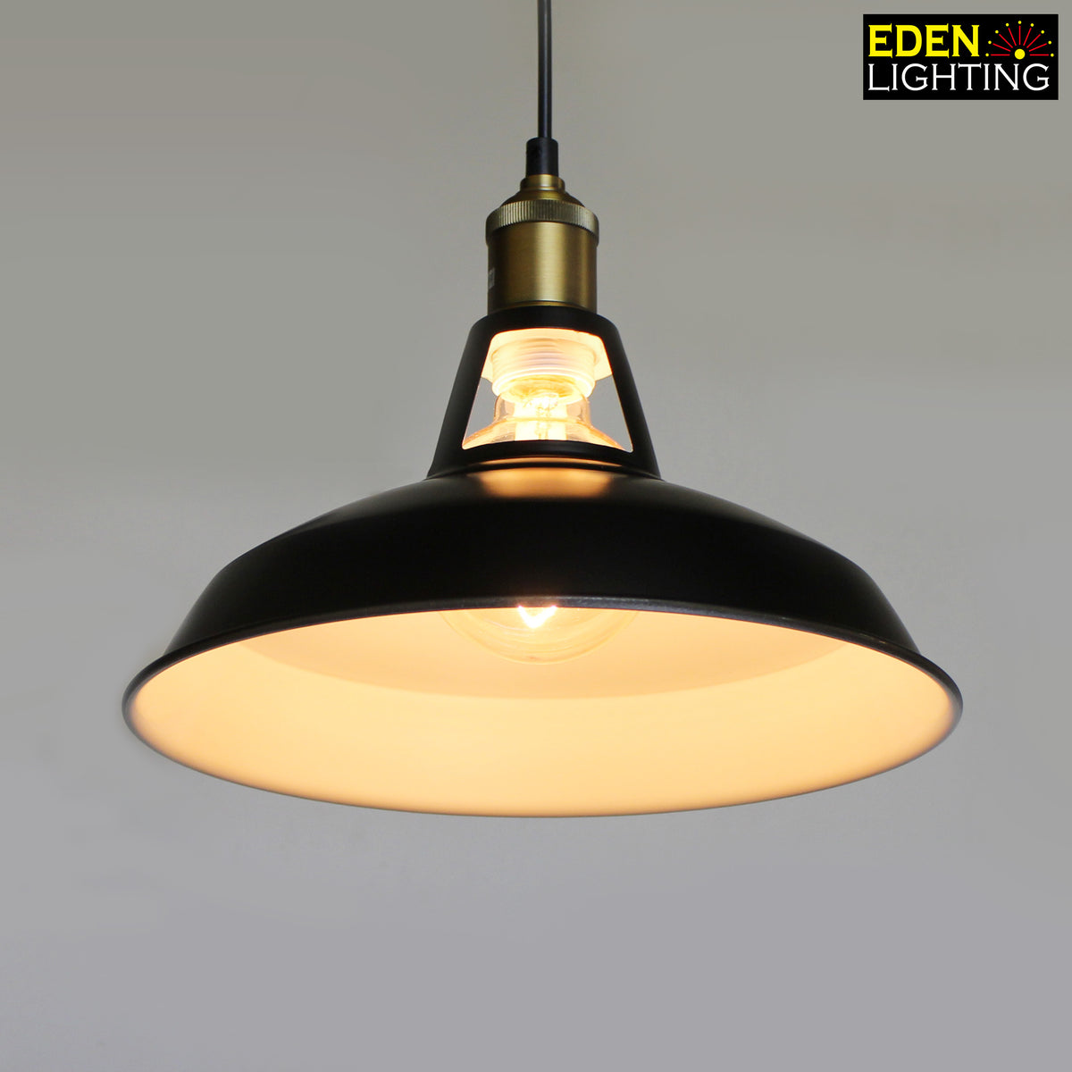 TBD-400 Black pendant light – Eden Lighting